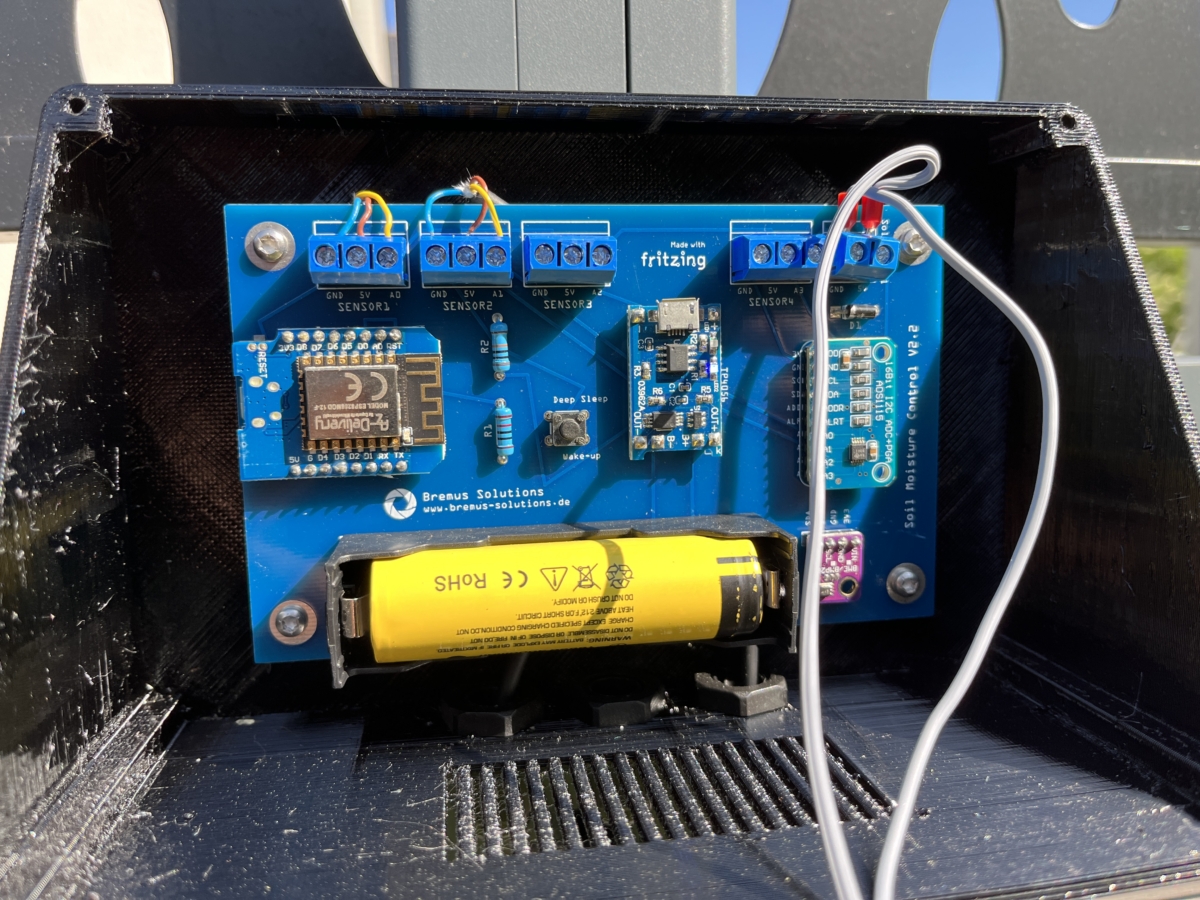 Tasmota: Bodenfeuchtesensor konstruieren, bauen und in openHAB ...